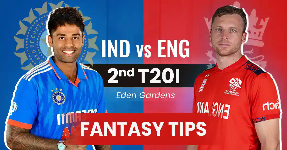 IND vs ENG 2nd T20I Match Prediction, Fantasy Cricket Tips, Playing XI, and Pitch Report England ...